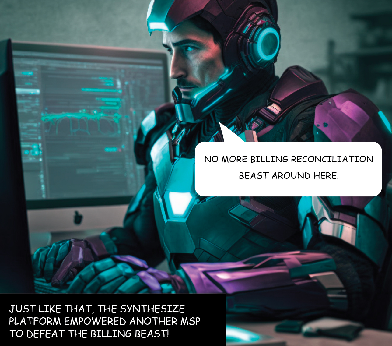 Defeat the Billing Beast with Synthesize superpowers